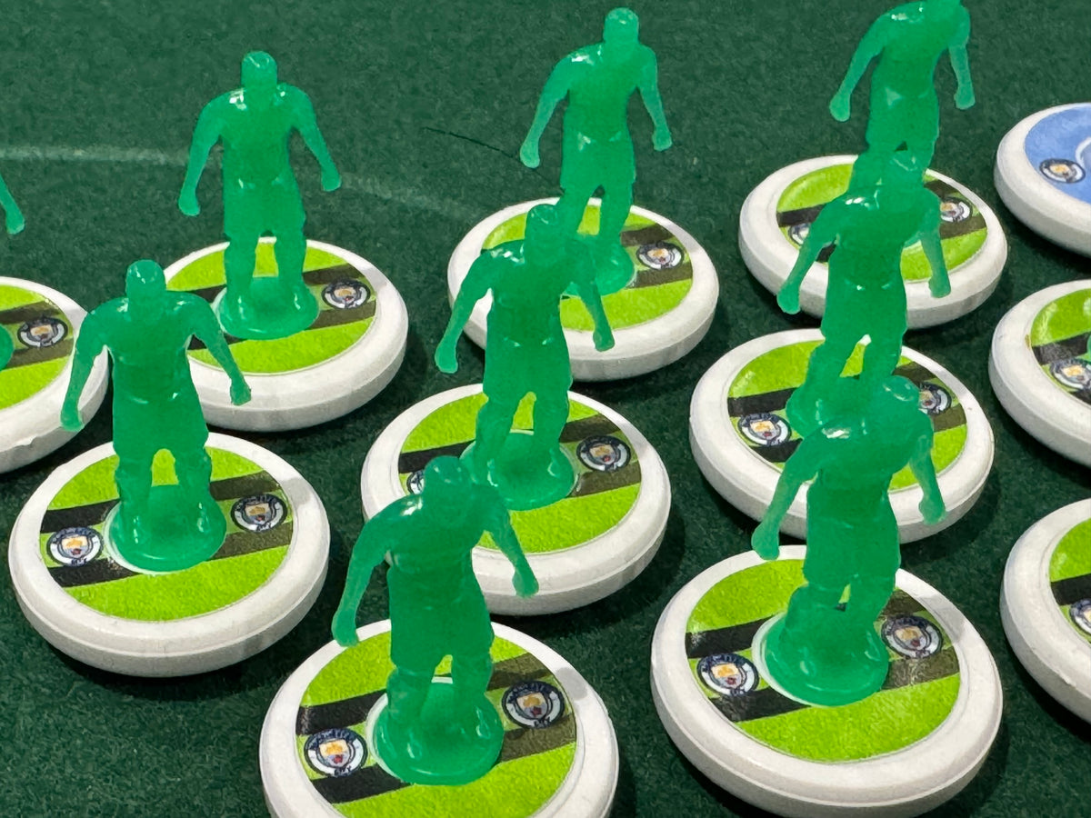 Manchester City Club Team on Sureshot Pro Bases – Wobbly Hobby Shop