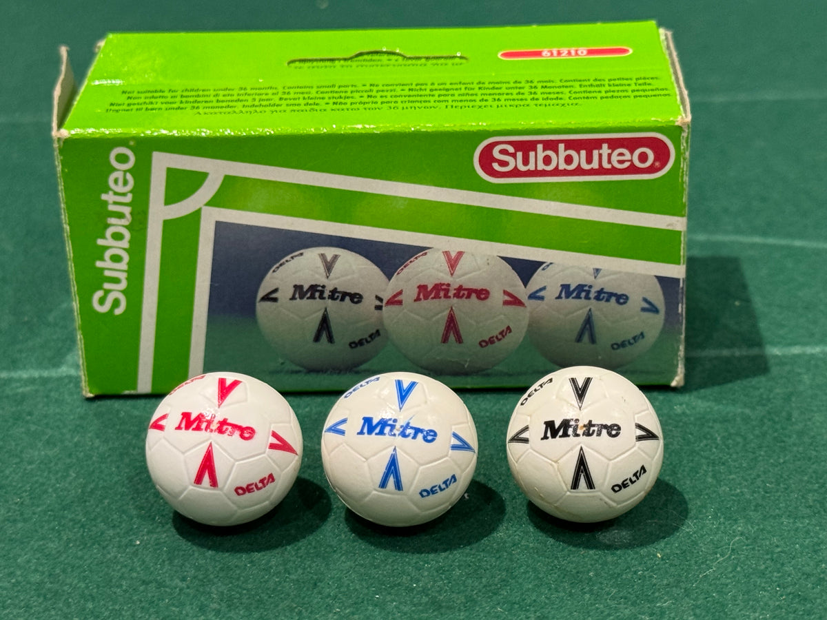 Subbuteo Mitre Ball Set – Wobbly Hobby Shop