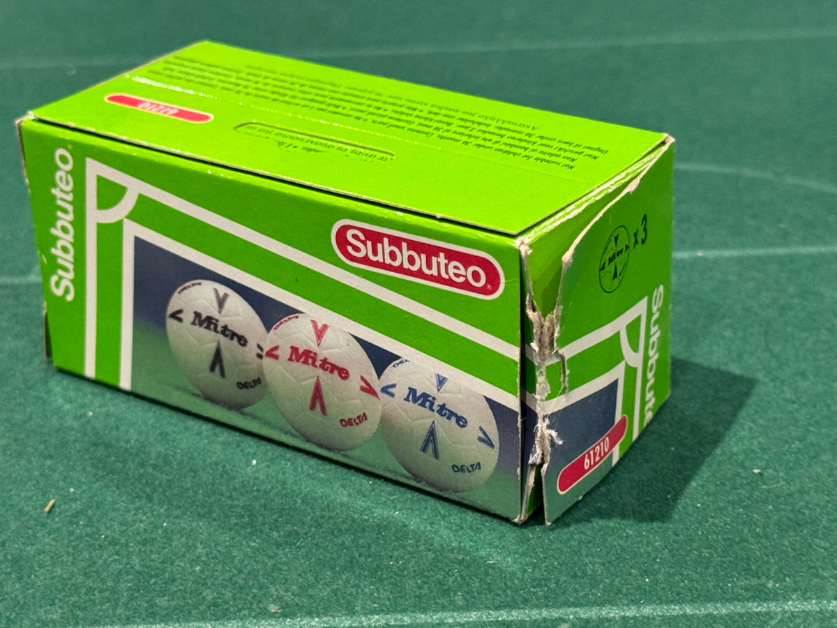 Subbuteo Mitre Ball Set – Wobbly Hobby Shop