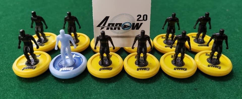Tchaaa4 Competition Team Yellow ARROW 2 Bases – Wobbly Hobby Shop